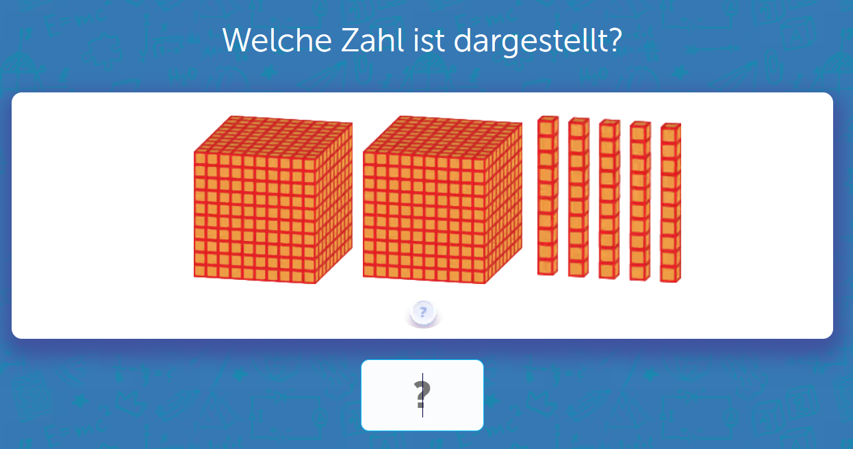 Stellenwertblöcke Zahl ablesen (4. Klasse) – Schlaumik.de