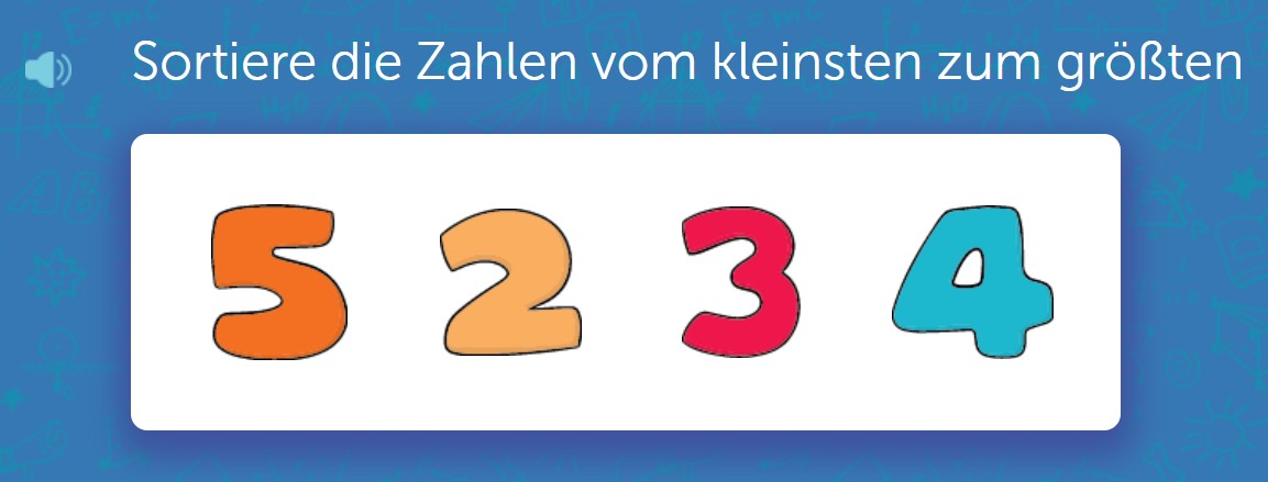 Zahlen bis 10 sortieren – Spielerisch zählen lernen mit Schlaumik.de