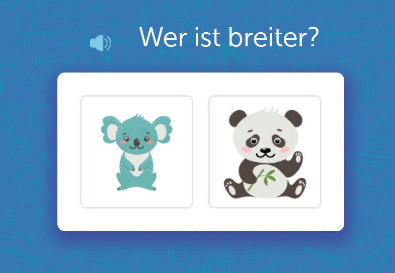 Breit oder schmal? – Visuelle Vergleichsübung zur Breite für Kinder